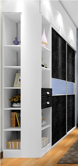 black white color modern style wardrobe design wardrobe